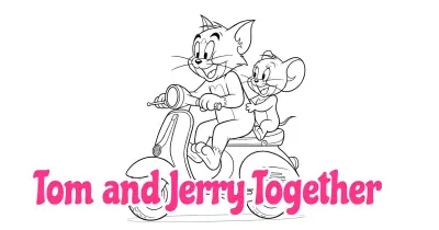 Tom and Jerry 17 Coloring Page - Free Printable Tom and Jerry PDF ...